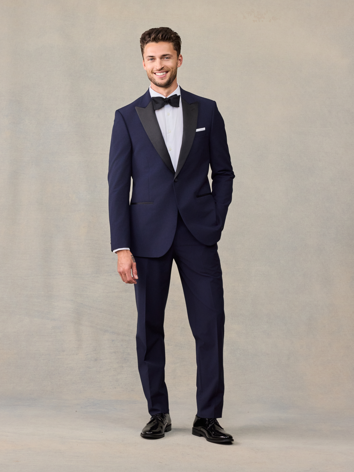 Essential Navy Tuxedo Wedding And Groomsmen Tuxedo The Black Tux
