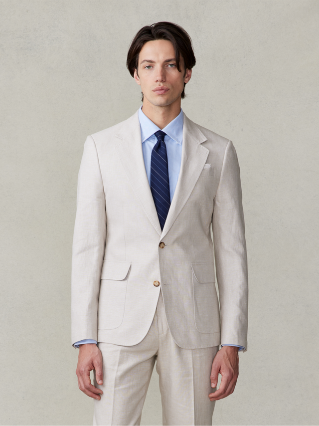 Men's Linen Suits | The Black Tux