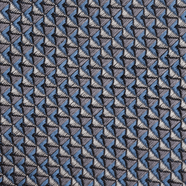 Dusty Blue/Grey Textured Necktie | The Black Tux