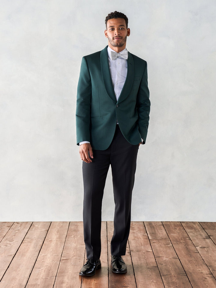 Emerald Shawl Jacket Tuxedo | Wedding Tuxedo Rental | The Black Tux