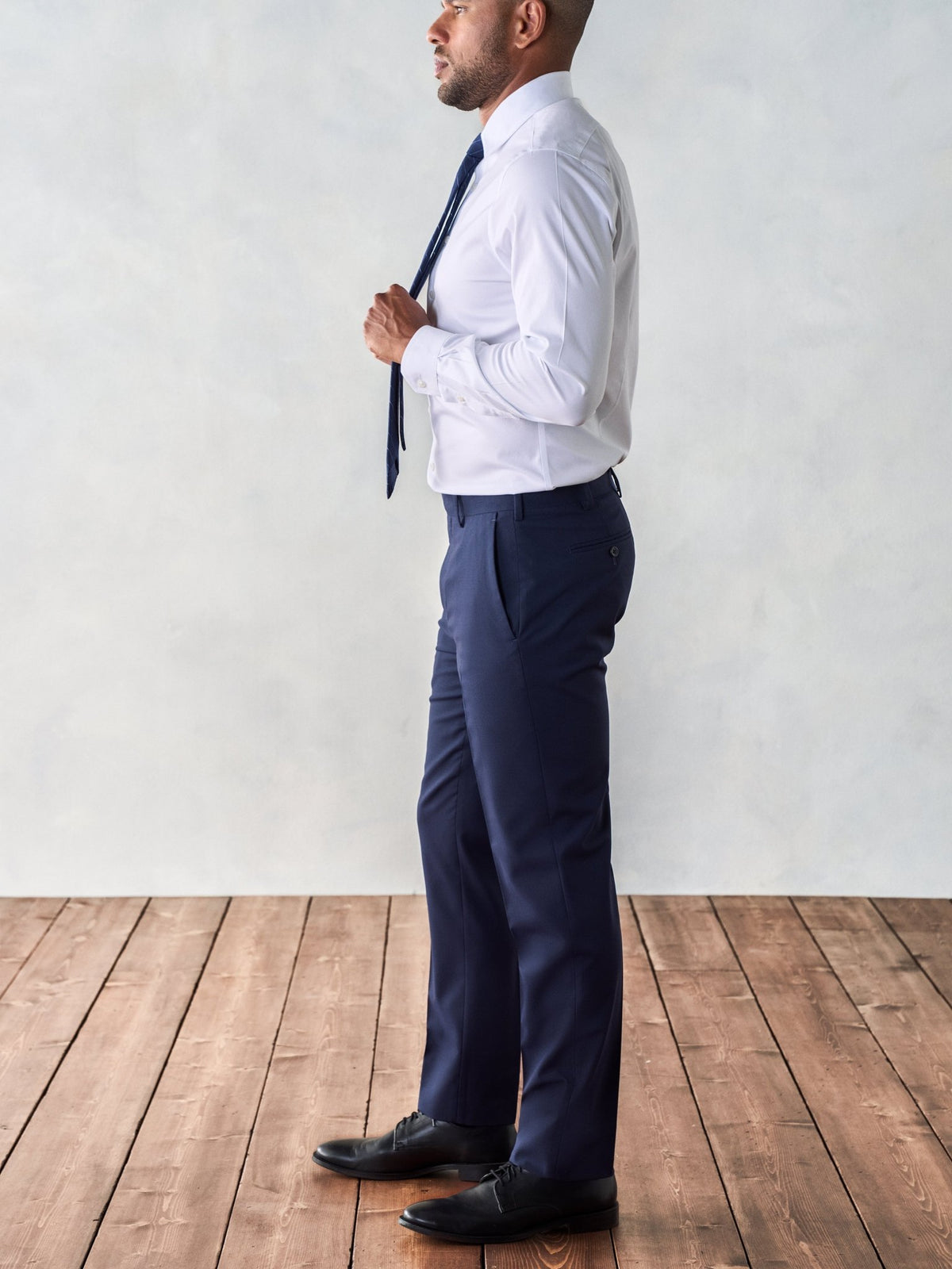 Essential True Navy Suit | The Black Tux