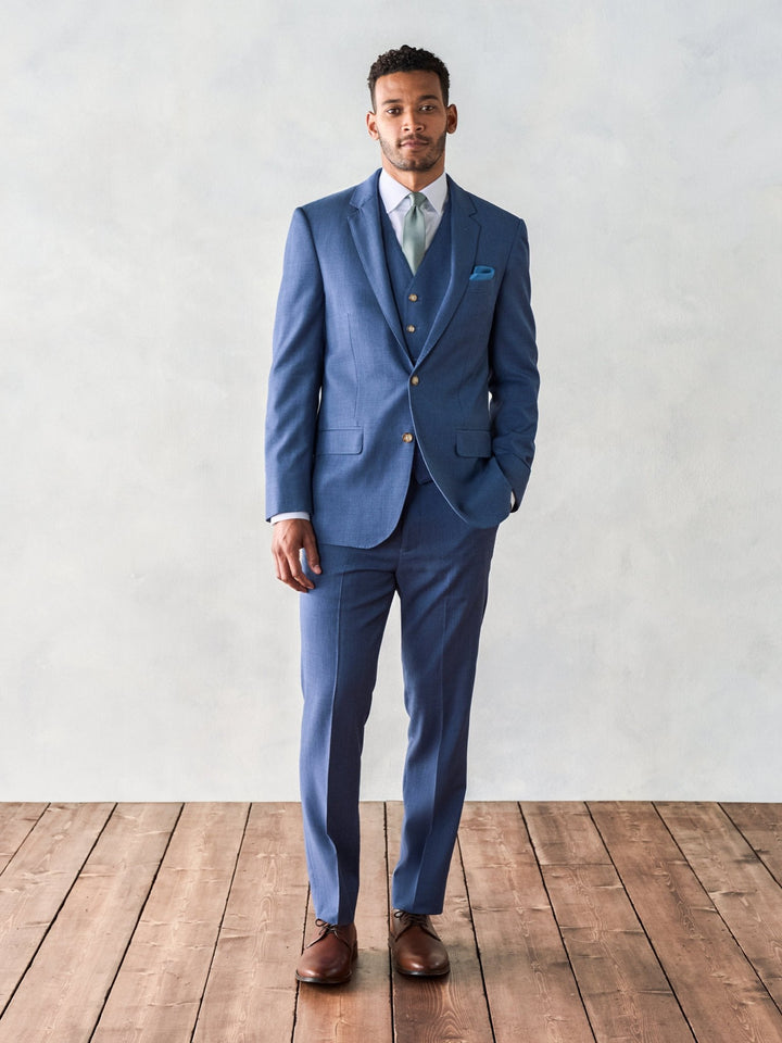 Light Blue Suit | The Black Tux